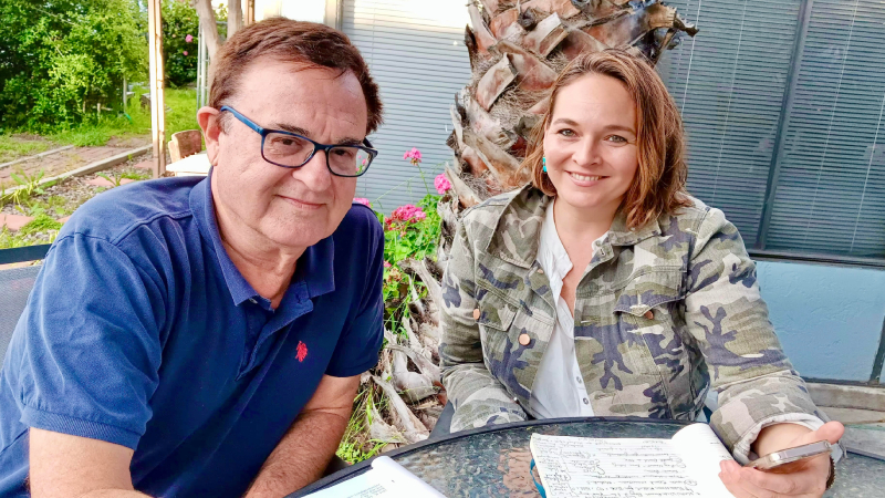 Our dirty questions to Deborah Correa and Ron Yungul - DMovies